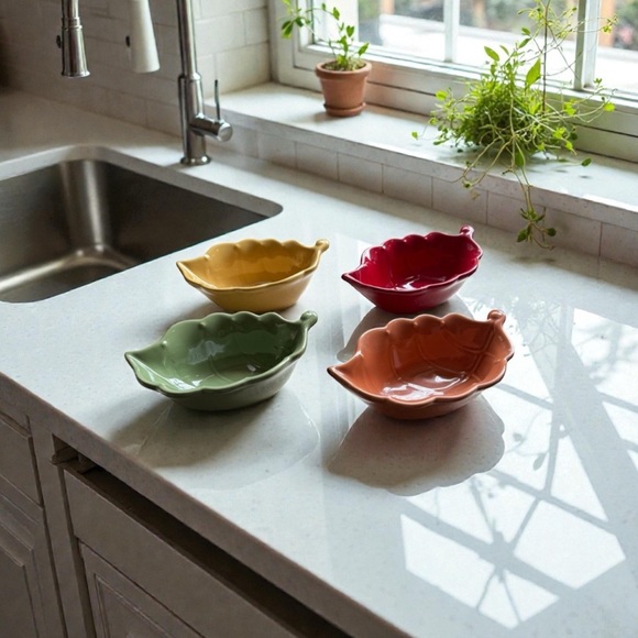 Princess House | Dining | Htf Pavillion Princess House Set Of Colorful ...